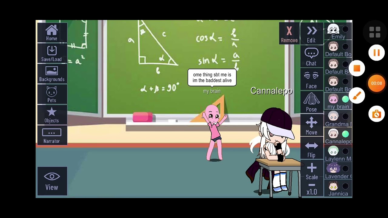 my brain when its math class: - YouTube