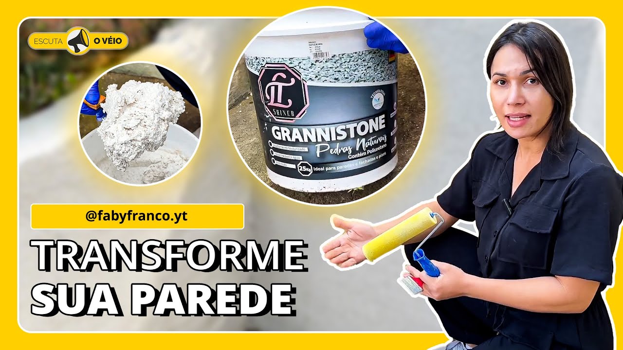 TRANSFORME SUA PAREDE COM PEDRAS NATURAIS! Grannistone | LT Shine - YouTube