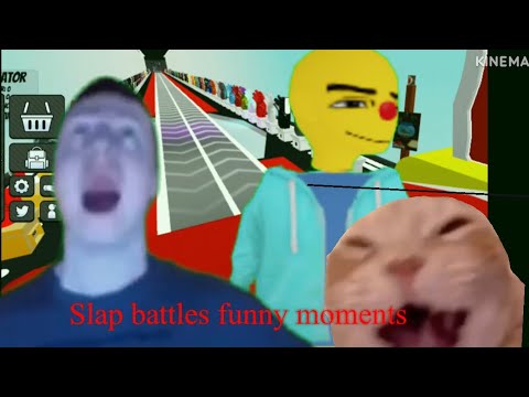 SLAP BATTLES FUNNY MOMENTS - YouTube