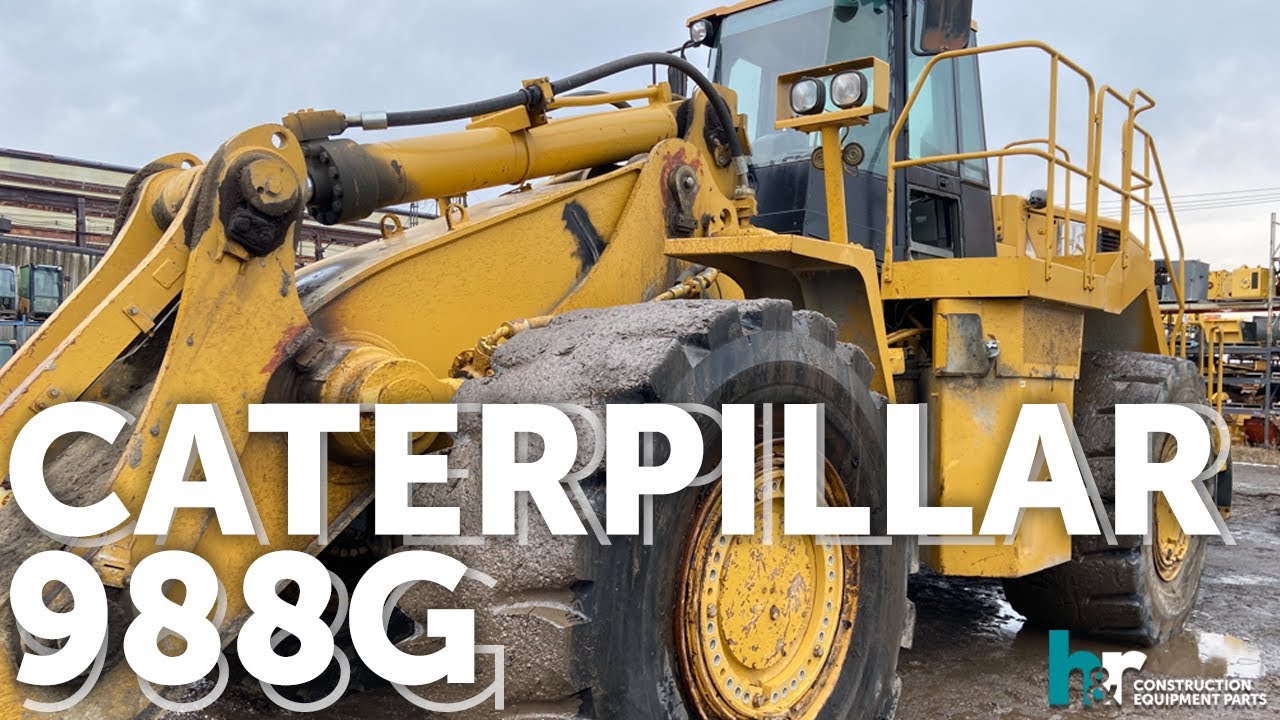 CAT 988G Wheel Loader - YouTube