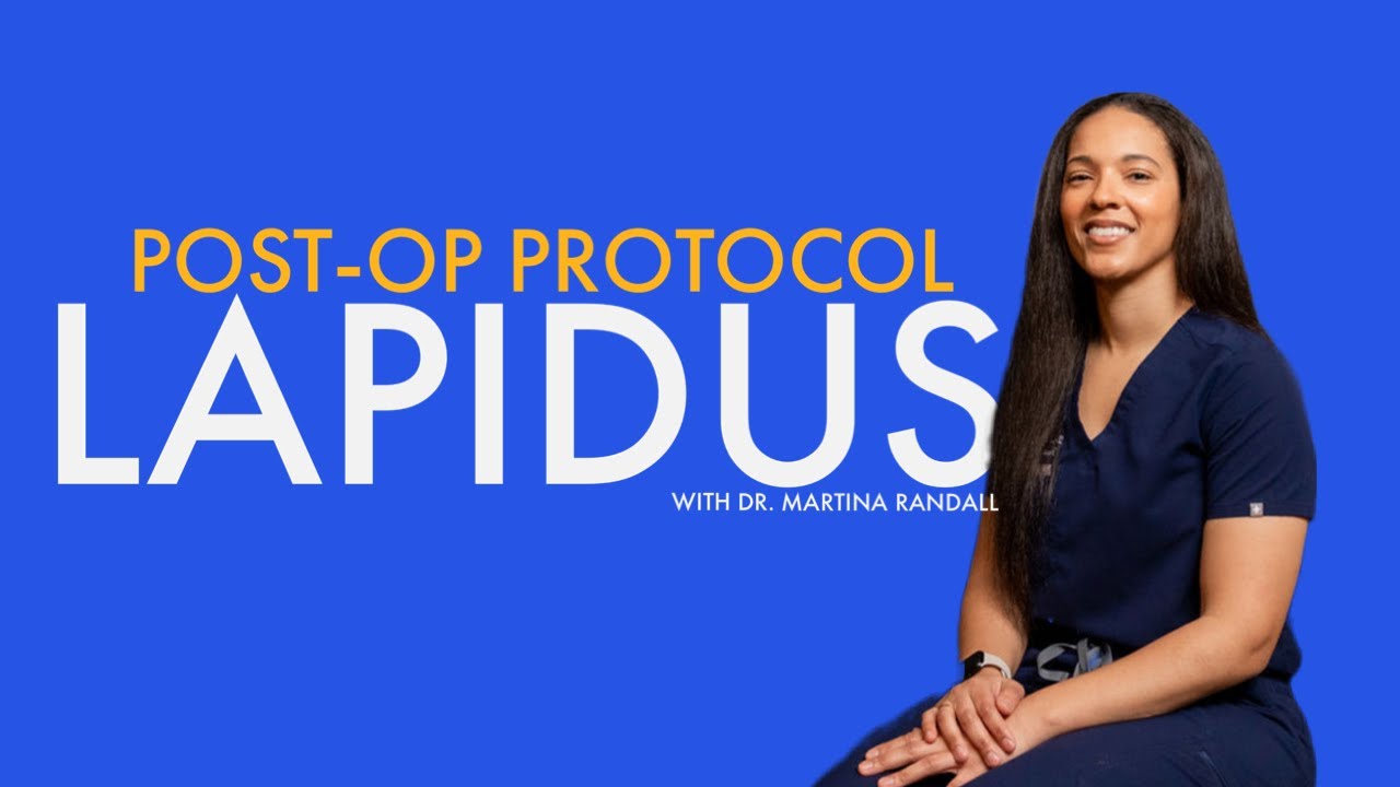 Bunion Post Operative Protocol- Lapidus - YouTube