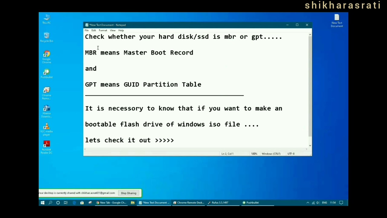Check whether HDD/ssd is MBR or GPT .... - YouTube