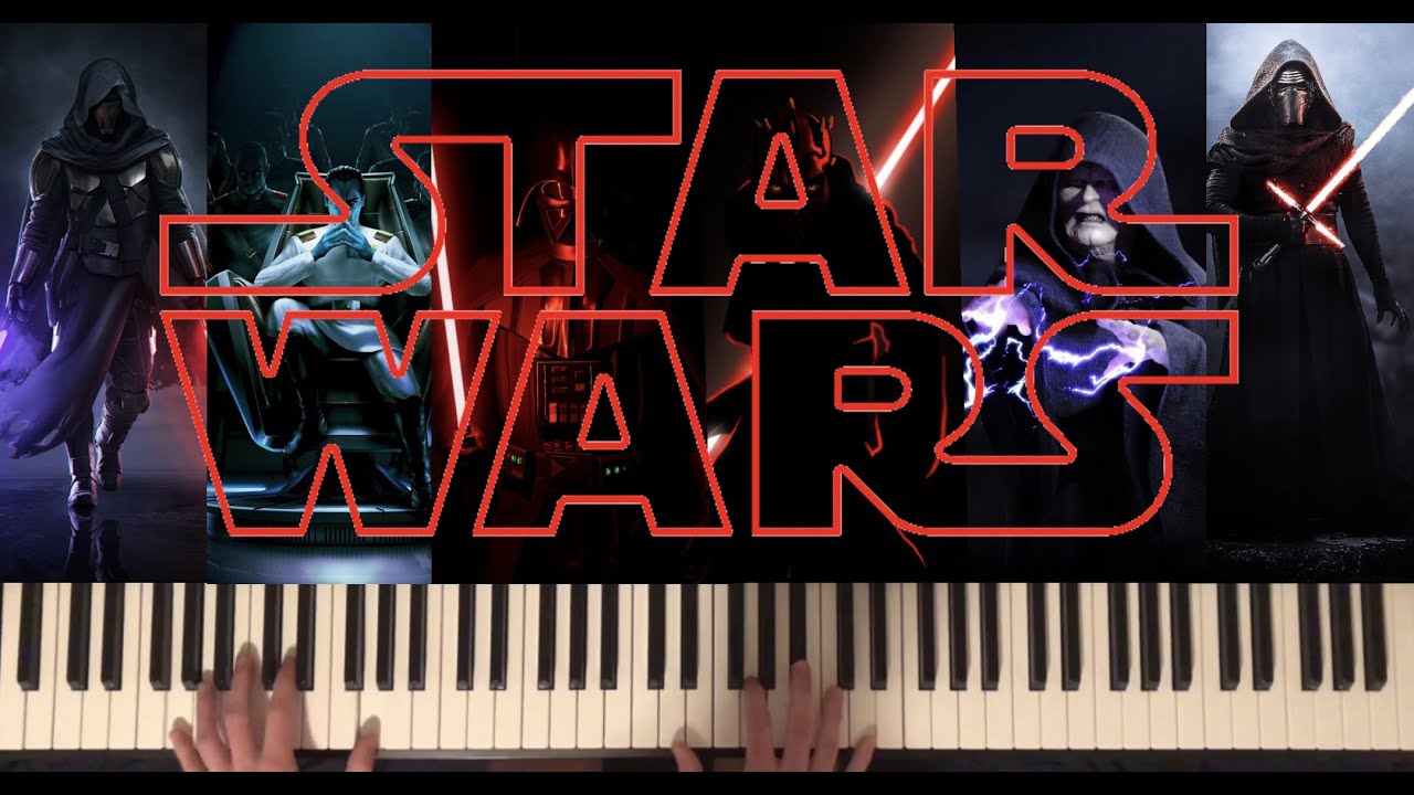 Star Wars: The Ultimate Dark Side Piano Medley - YouTube