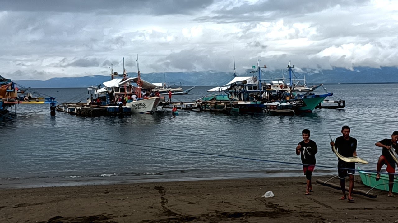 Update sa mga taksay sa Dinahican fishport - YouTube