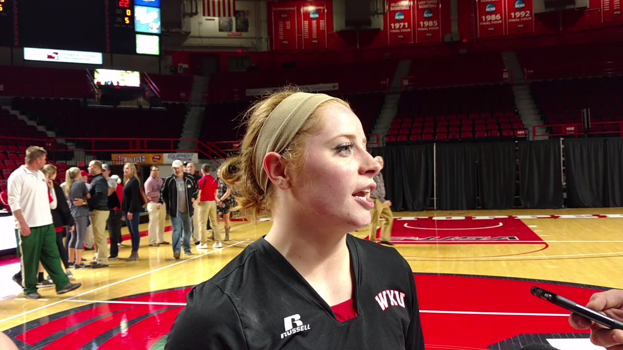 WKU VB - Post-match Interview - Georgia O'Connell - 11/10/16 - YouTube