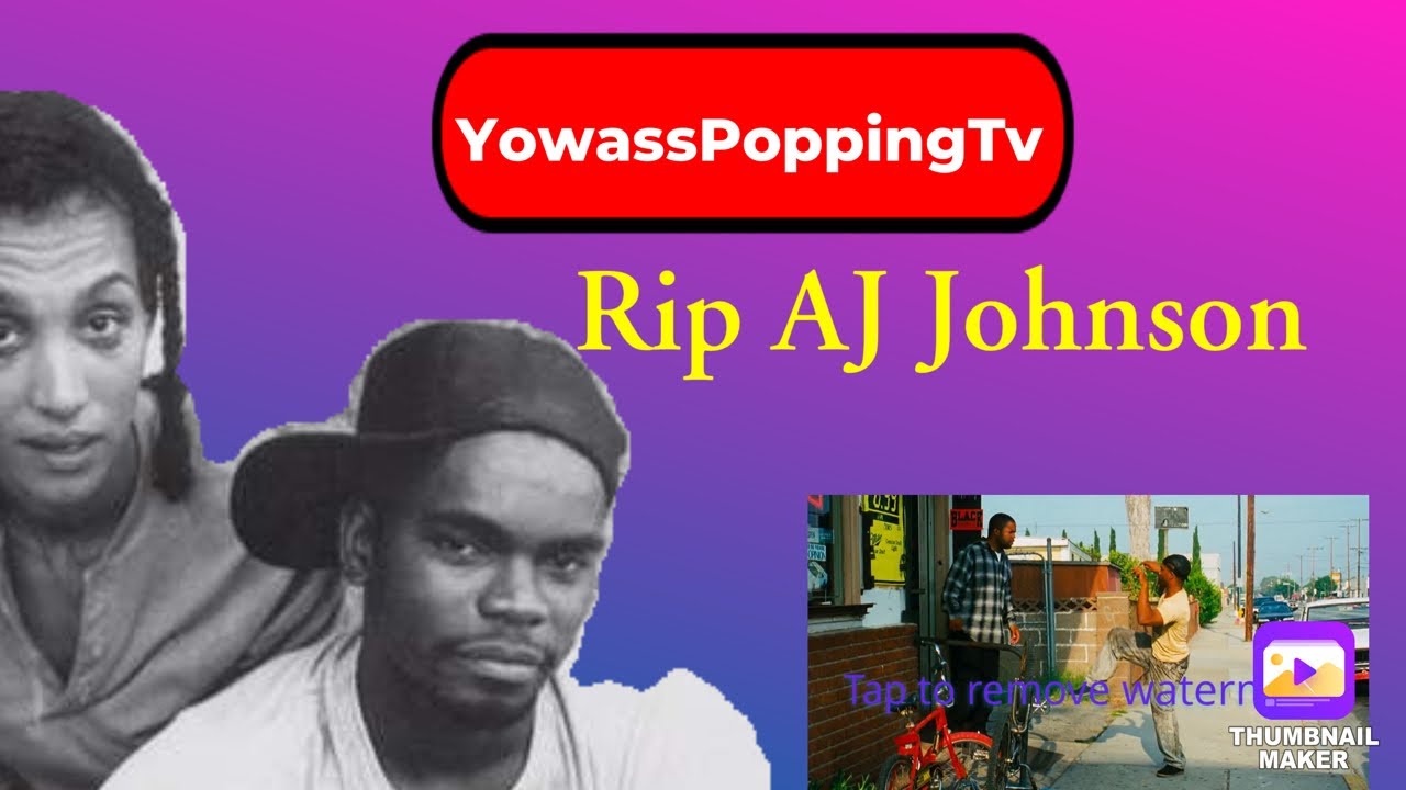 Rip Ezel From Friday Movie ( AJ Johnson) 🙏🏾🕊 - YouTube