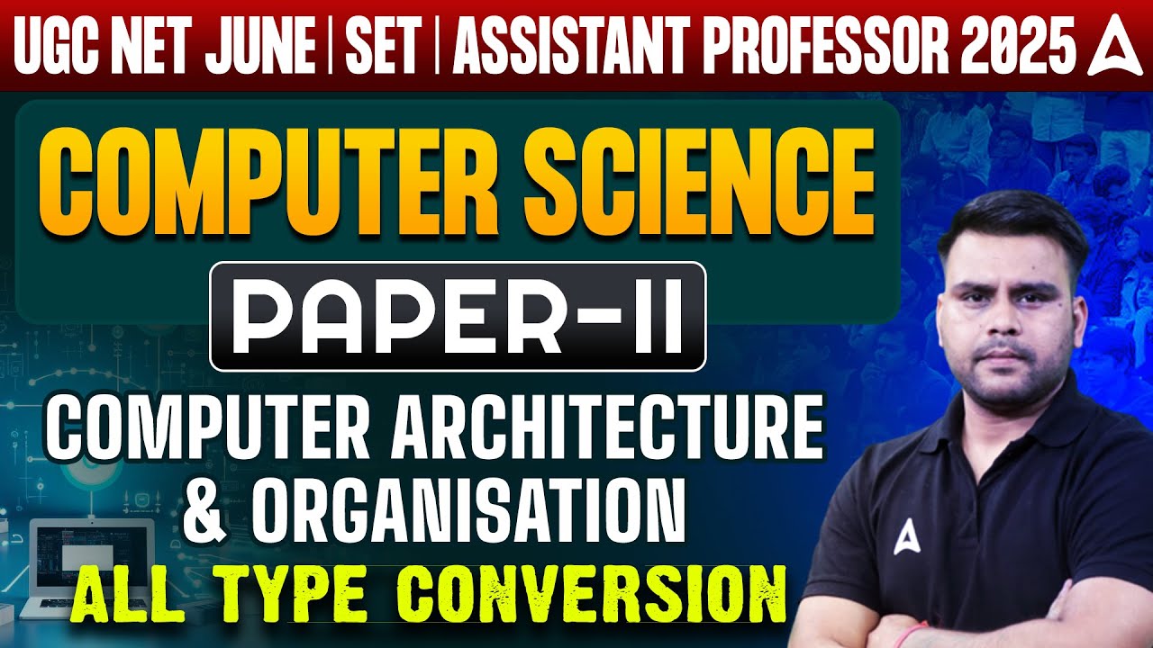 UGC NET/SET Preparation 2025 | Computer Science paper 2 | All type ...