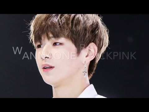 171022 wananaone × blackpink kang daniel♥️Lisa