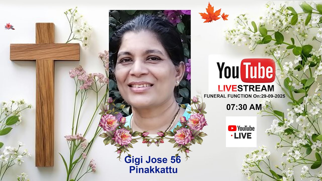 Gigi Jose (56) Pinakkattu Shankeswar Palms Dombivli (W) ,Live Streaming ...