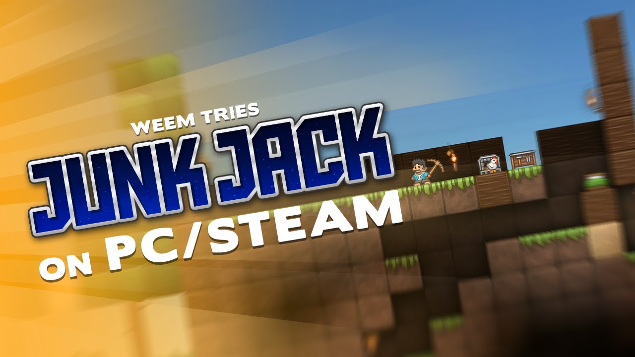 Junk Jack PC (Steam) Gameplay - Let's Try Junk Jack! - YouTube