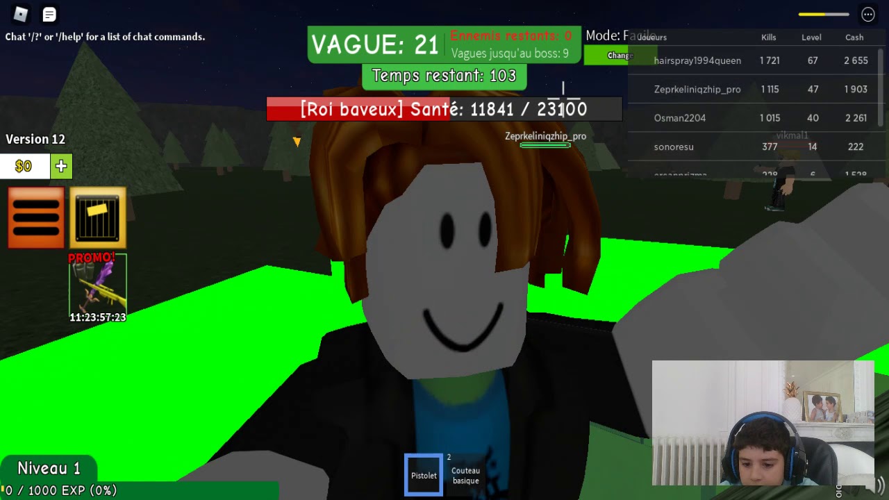 ERNEST BELUGA ZOMBIE DANS ROBLOX - YouTube