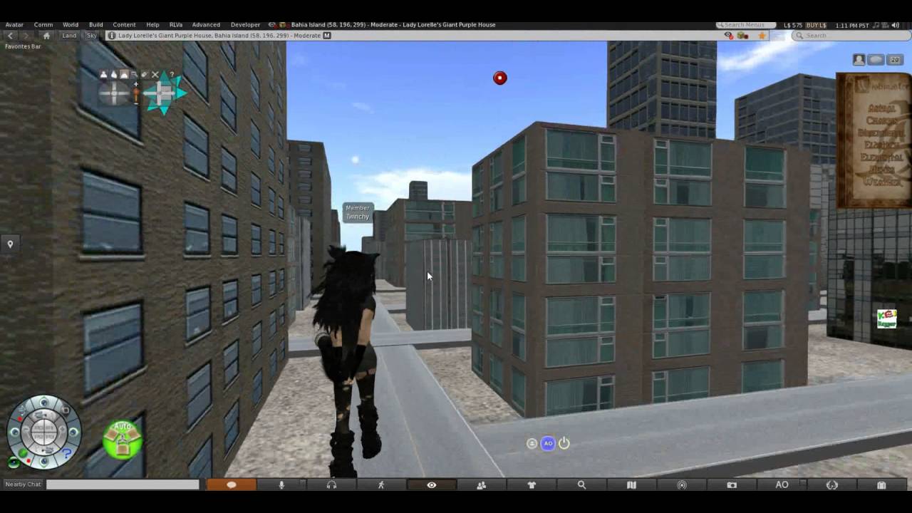 Second Life Size SIMS - Lady Lorelle's Giant Purple House - YouTube