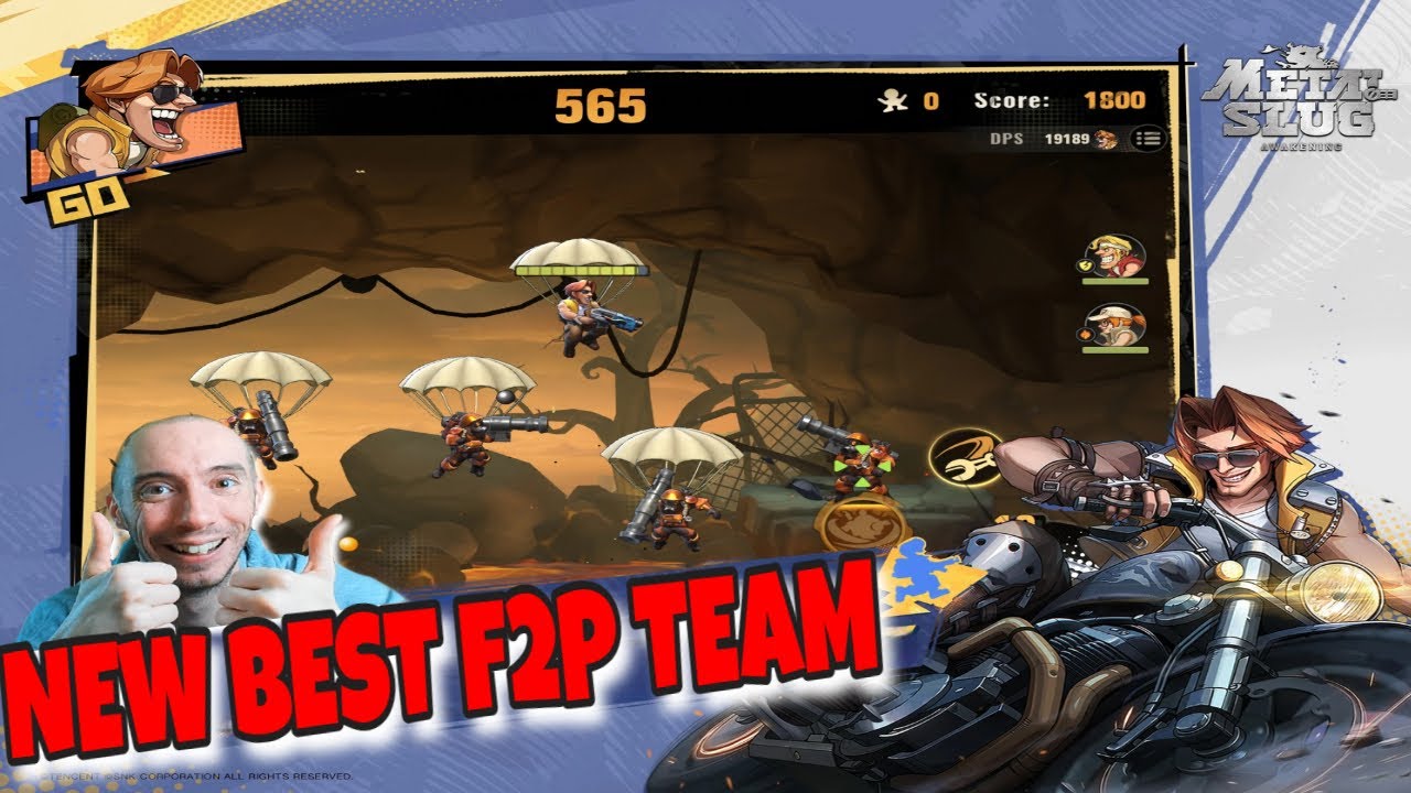 Updated BEST F2P Team Metal Slug Awakening - YouTube