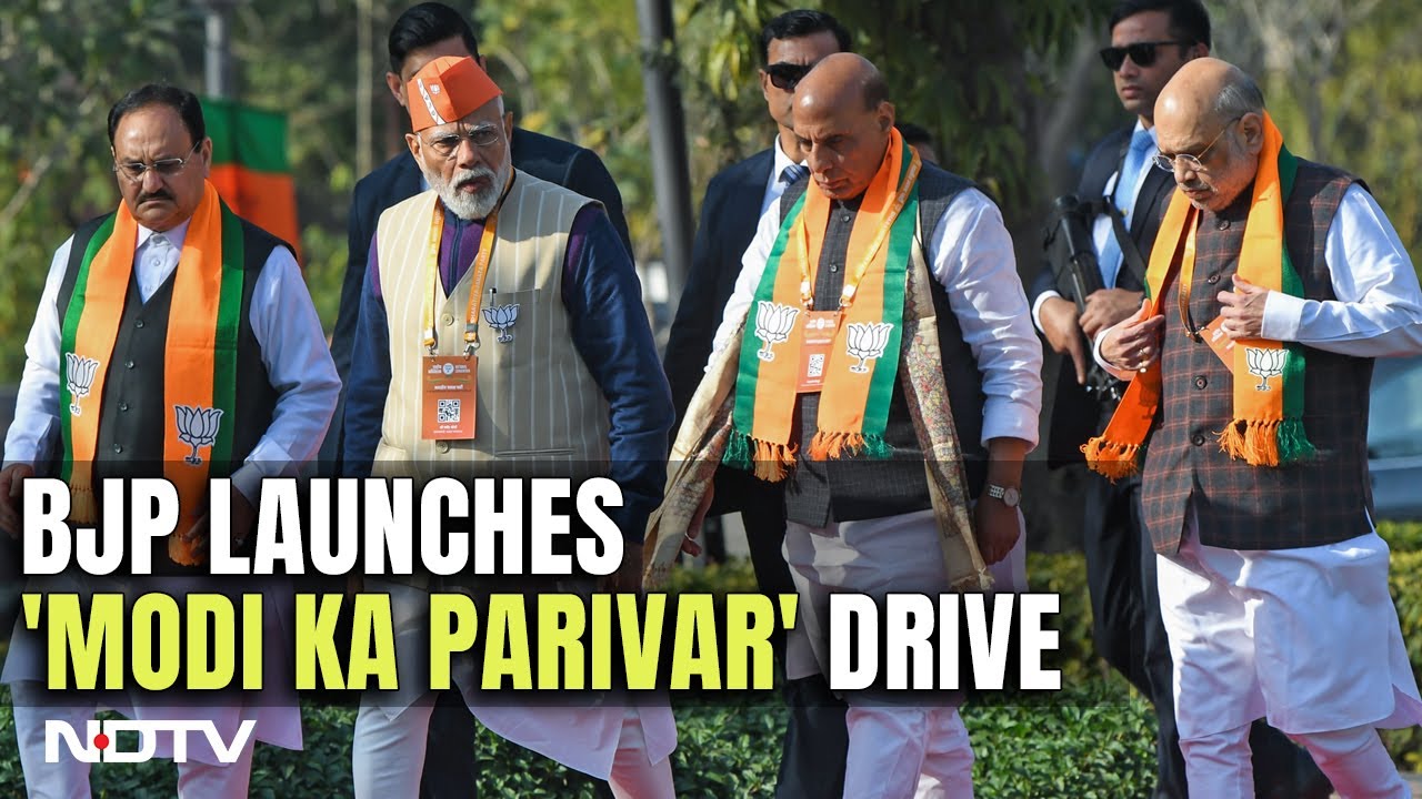 Modi Ka Parivar | BJP's New Campaign After Lalu Yadav's "Parivaar" Jibe ...