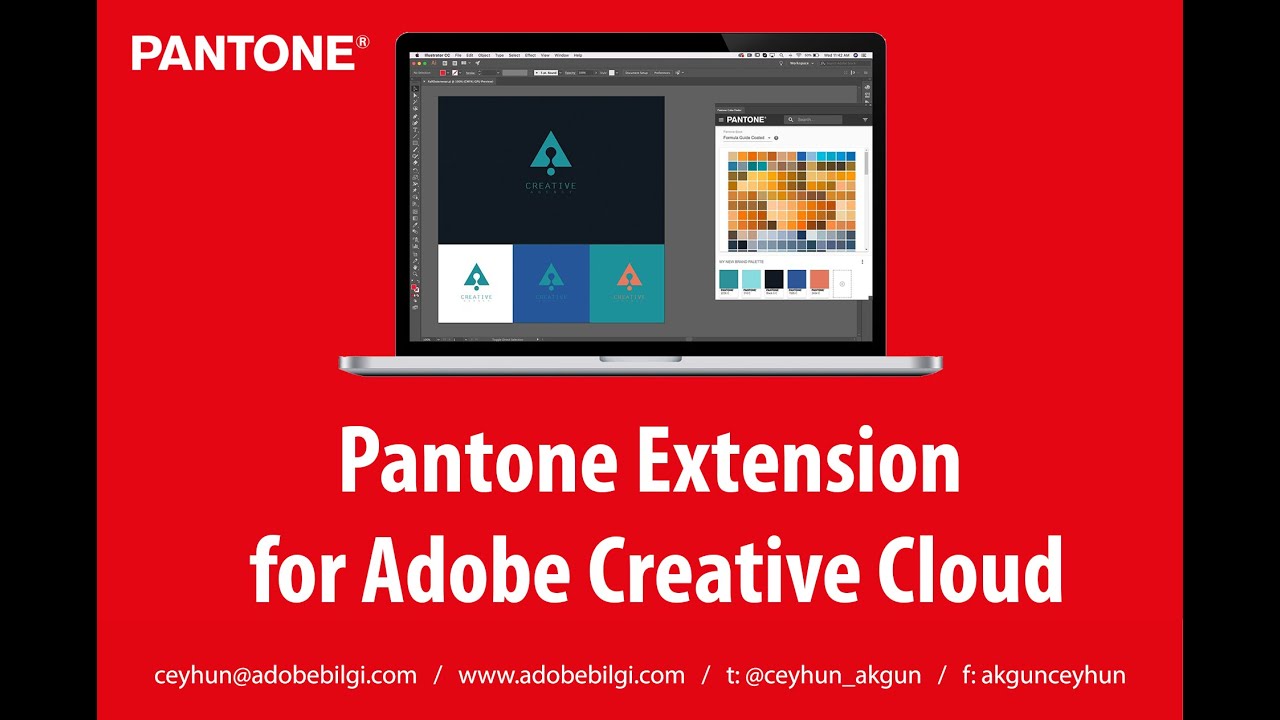 Pantone Extension Adobe Cloud İncelemesi - YouTube