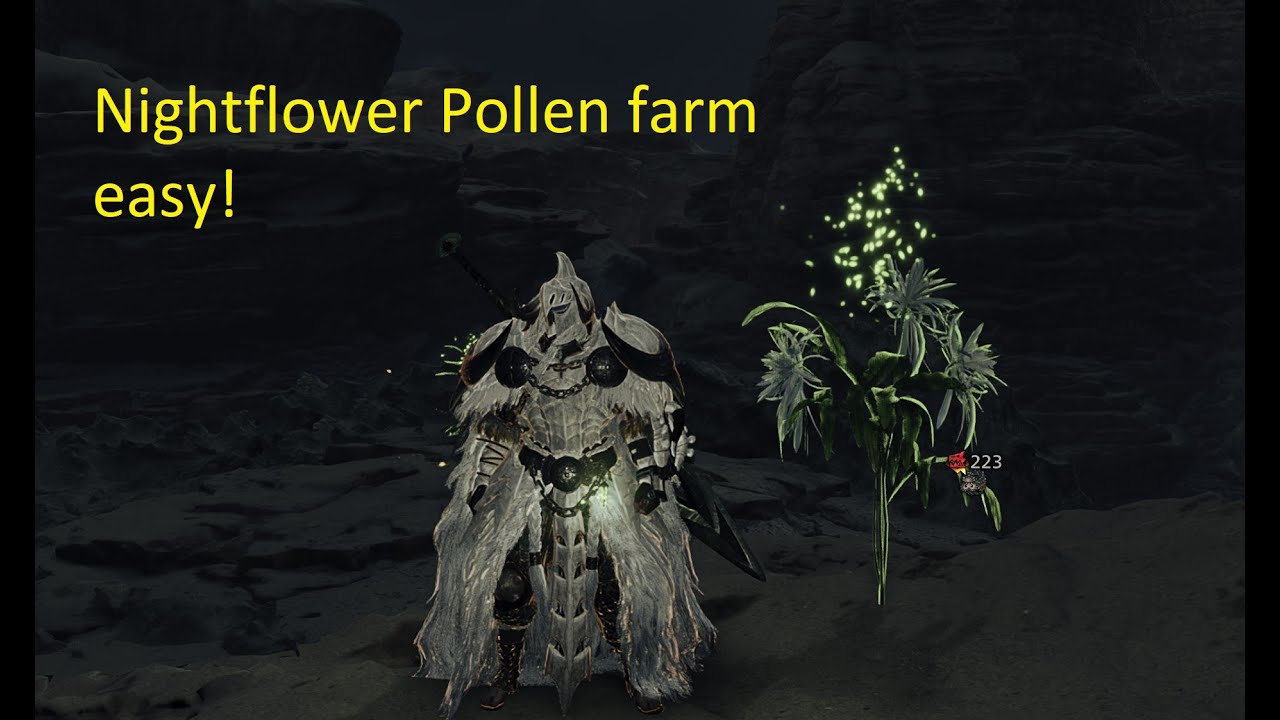 The BEST Nightflower Pollen farm in Monster hunter Wilds! 2 minutes of ...