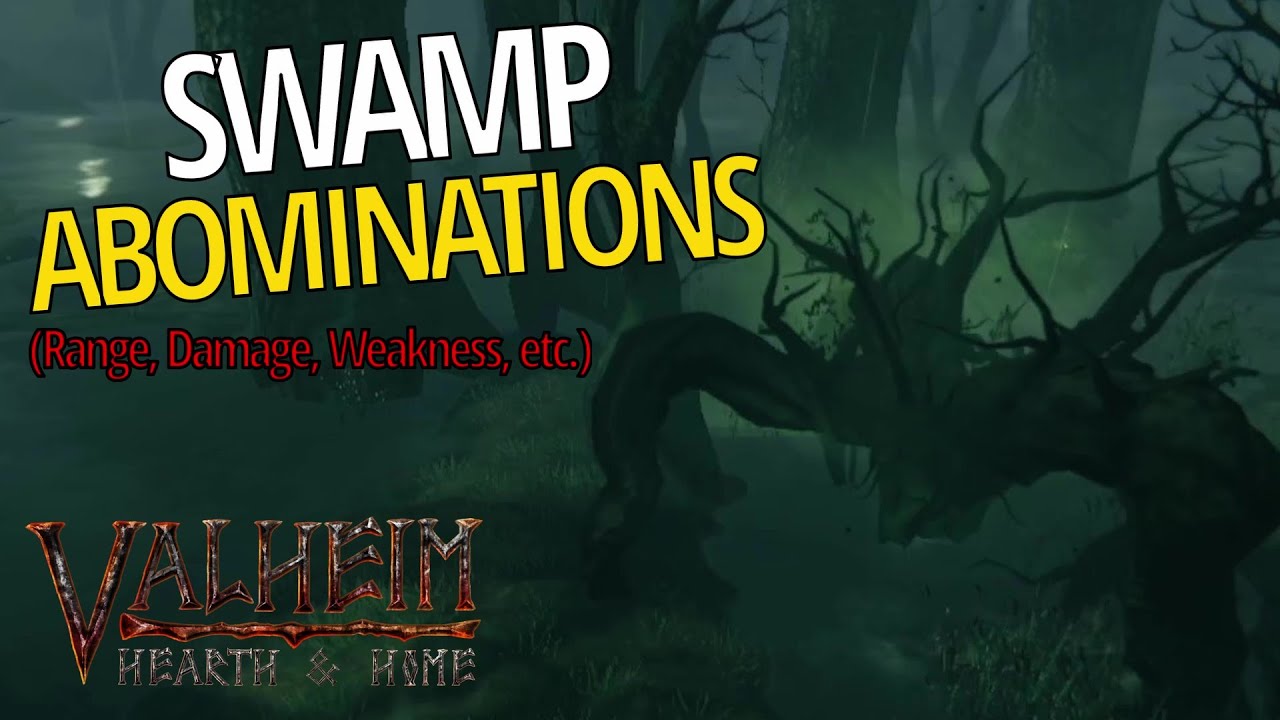 All About Abominations (Range, Damage, Weakness, Etc.) - Valheim - YouTube