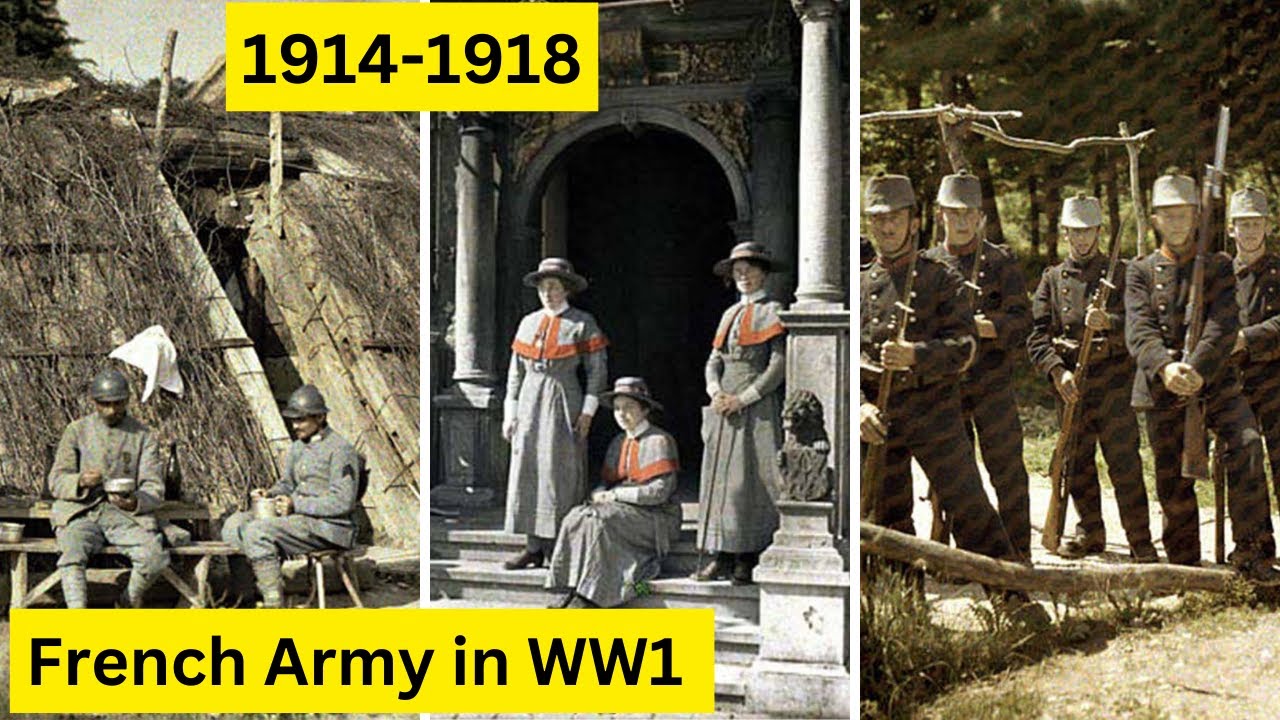 Vivid Color Photos of the French Army in WWI (1914-1918) | Rare ...