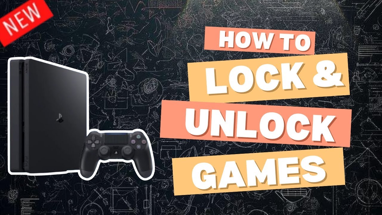 How To Lock & Unlock PS4 Games - Step by Step Guide for 2024#ps4 - YouTube