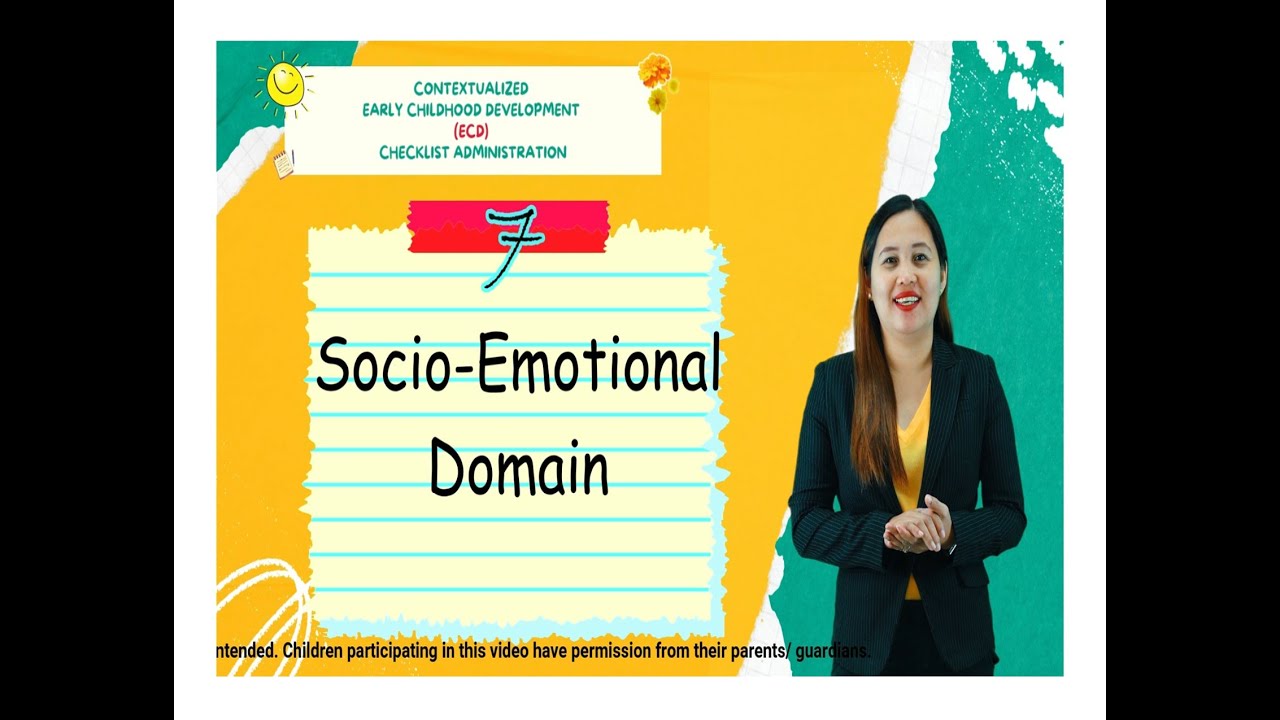 ECD - DOMAIN 7: SOCIO - EMOTIONAL - YouTube