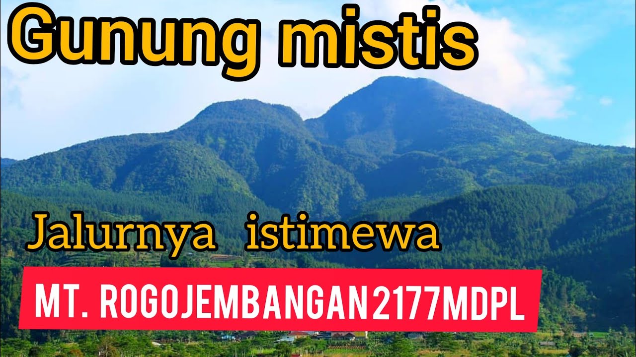 Mt Rogojembangan Pekalongan Jateng (puncak raja termasuk 7 summit ...