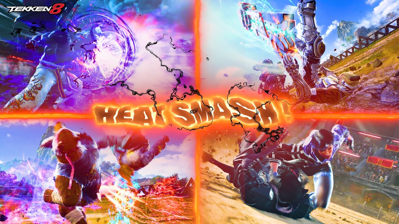 TEKKEN 8 - All Heat Smash ! - YouTube