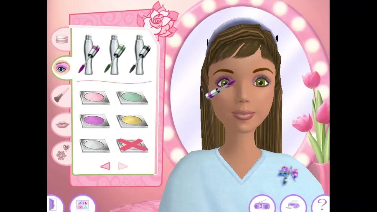 Barbie Beauty Boutique 2003 (PC game) - YouTube