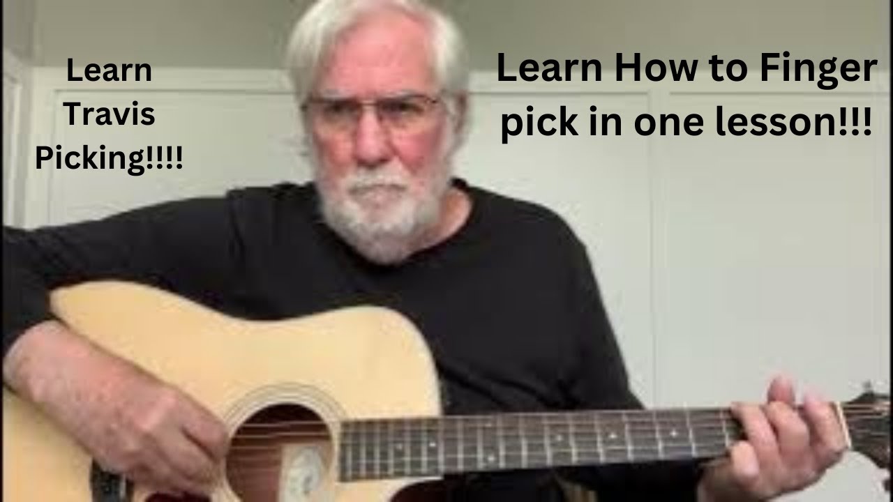 How to Fingerpick Guitar in One Lesson! - YouTube