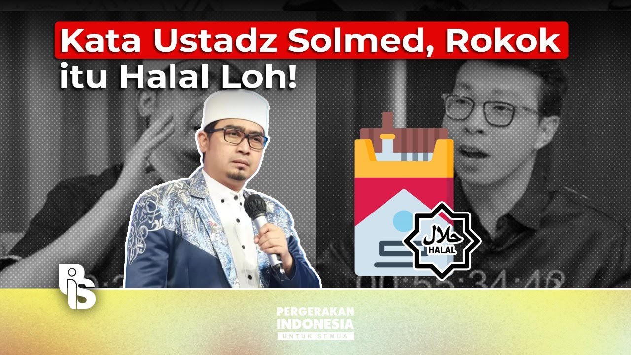 Kata Ustadz Solmed, Rokok itu Halal Loh! | Belmondo Scorpio - YouTube