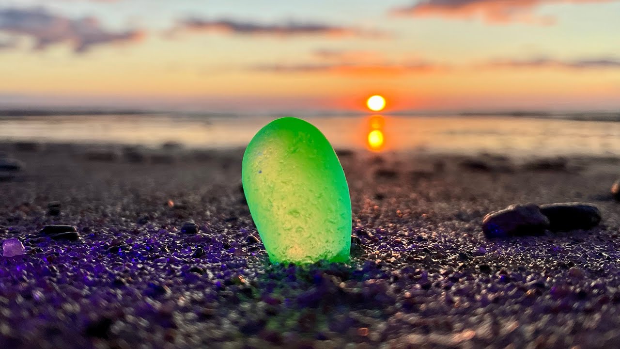 A Perfect Day For Beautiful & Amazing Sea Glass Hunting Out On ...