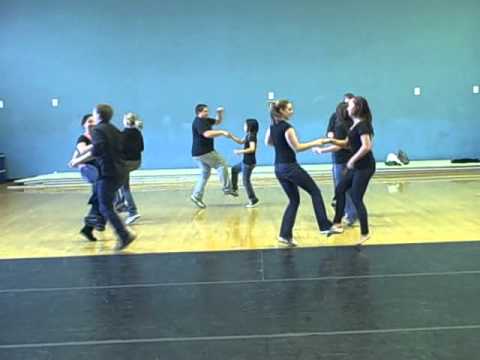 Cupid Shuffle Partner Line Dance - YouTube