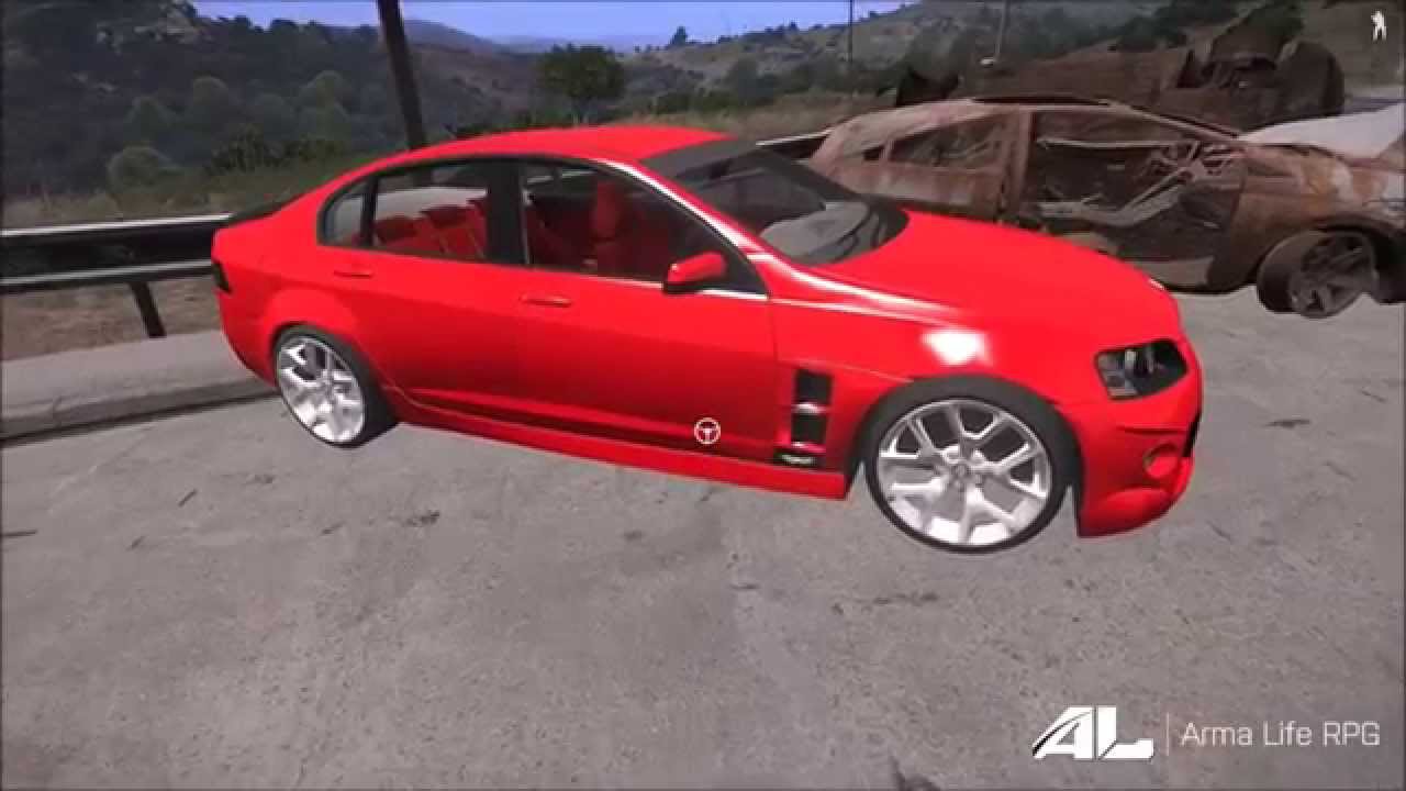 Arma Life RPG - Arma 3 Car Mod - Civlian HSV Holden Commodore Car - YouTube