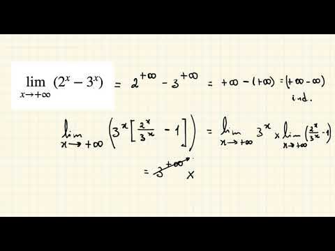 Limite de exponenciais - YouTube