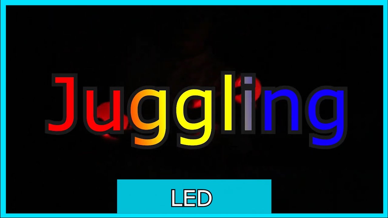 LED Juggling balls - YouTube