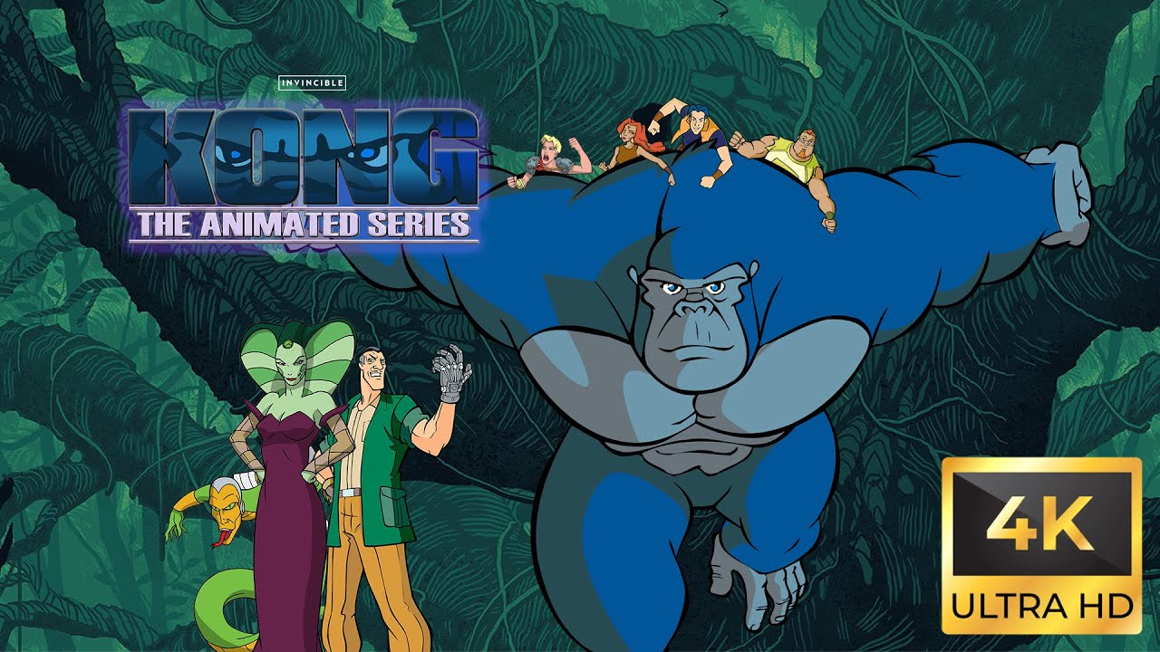 Kong The Animated Series Intro 4k Remaster - YouTube