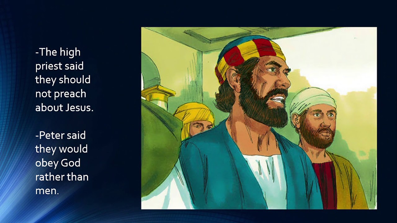 Bible History 3-4 The Apostles are Persecuted - YouTube