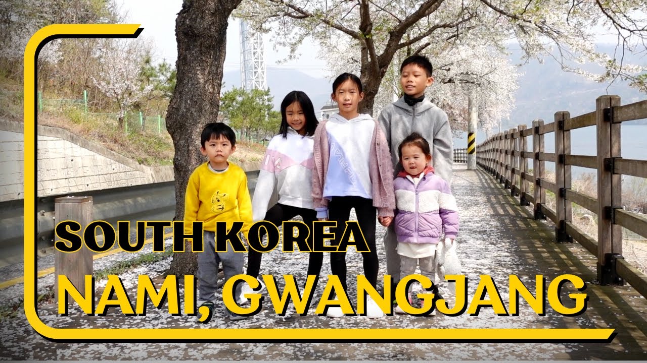 SOUTH KOREA EASTER 2023 TO NAMI ISLAND AND GWANGJANG - YouTube