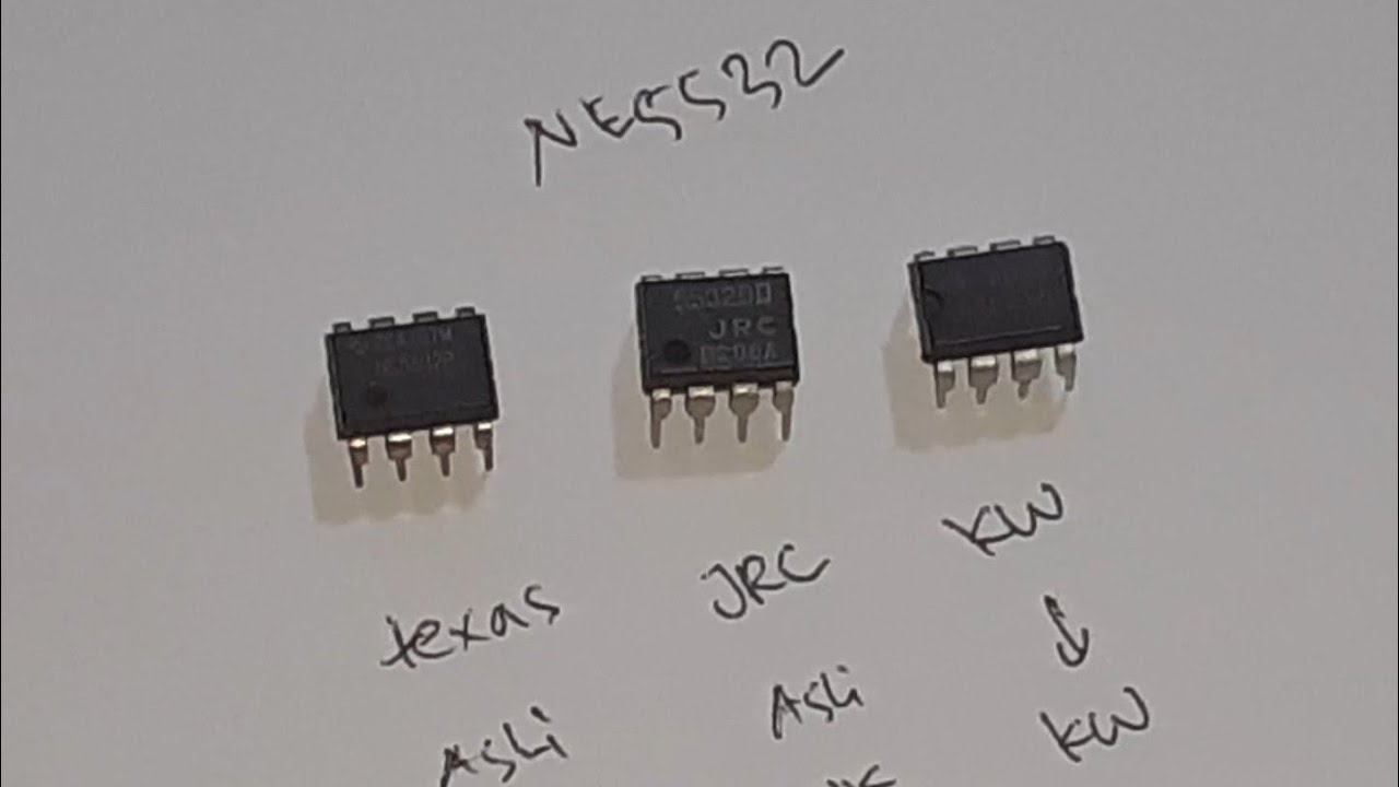 Cara Mengetahui IC NE5532 Asli Texas, NE5532 Asli JRC dan NE5532 KW ...
