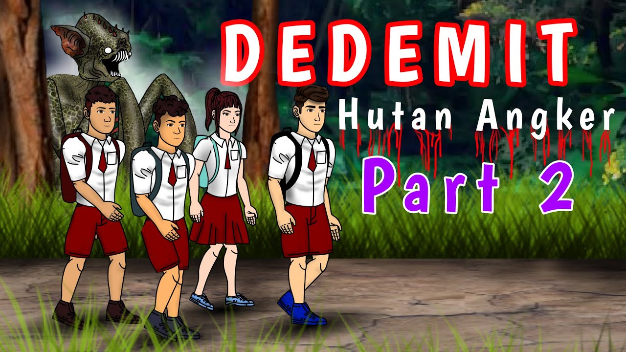 Kartun Hantu Seram Terbaru | Dedemit Hutan Angker part 2 | Kartun horor ...