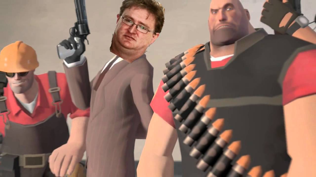 TF2 - Gaben meets dinner - YouTube