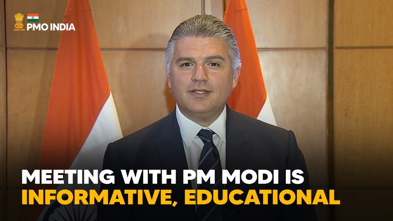 Meeting with PM Modi is informative, educational Hassan Allam, CEO ...