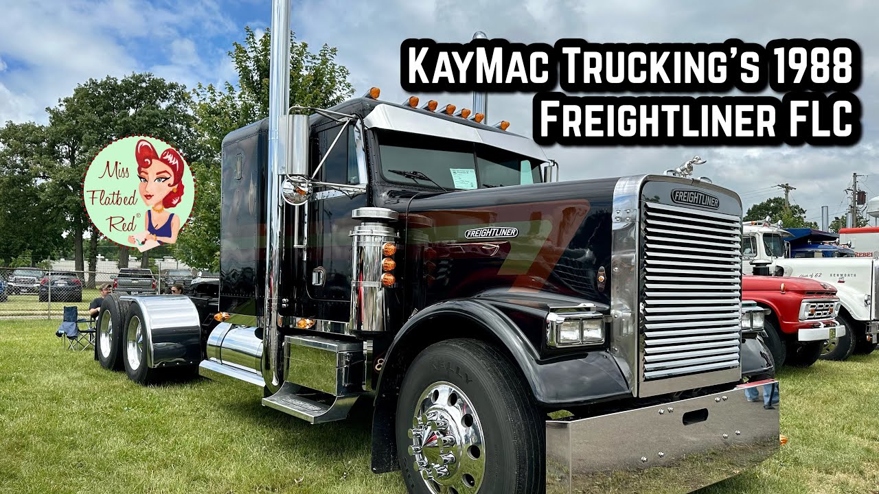 KayMac Trucking’s 1988 Freightliner FLC - YouTube