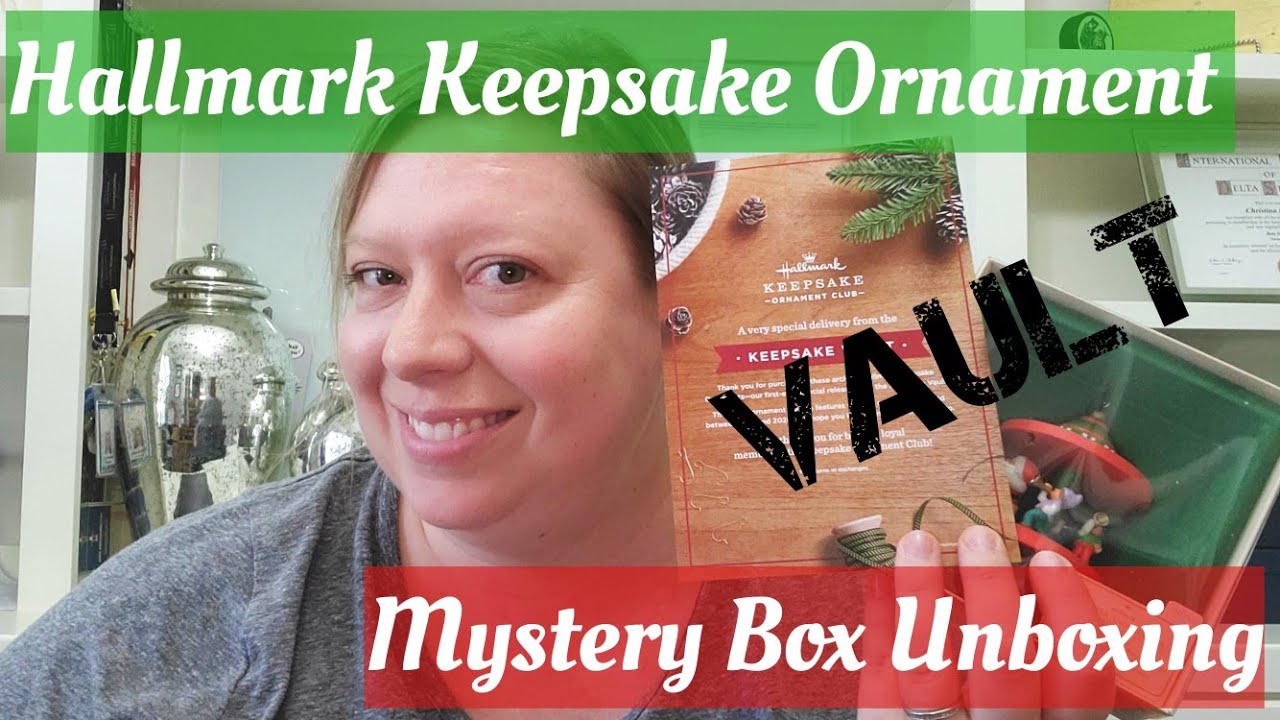 Hallmark Keepsake Ornament Vault Mystery Box Unboxing 2021 - YouTube