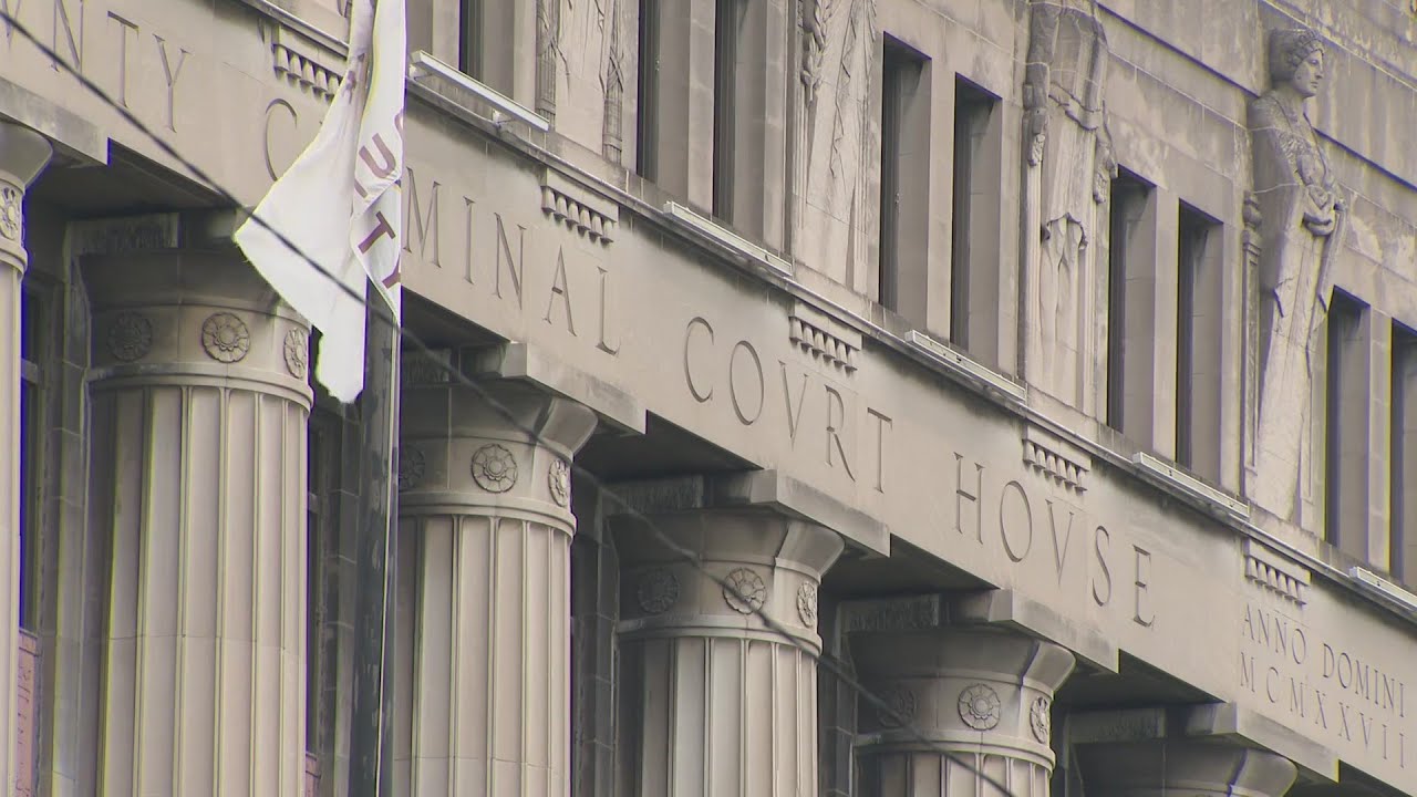 Cook County criminal courthouse working through case backlog - YouTube