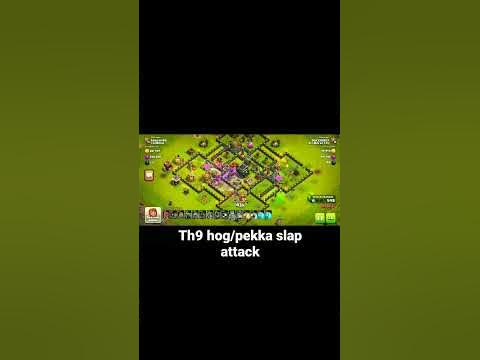 Th9 hog\/Pekka slap attack | #coc #klaus #sumit007 #papamogambock #The Coc eera |😈😈 - YouTube