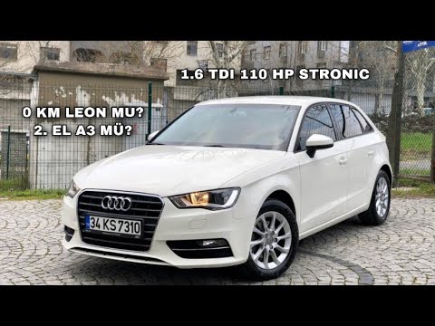 AUDI A3 1.6 TDI STRONIC TEST | 0 KM LEON MU? 2. EL A3 MÜ? | POV SÜRÜŞ