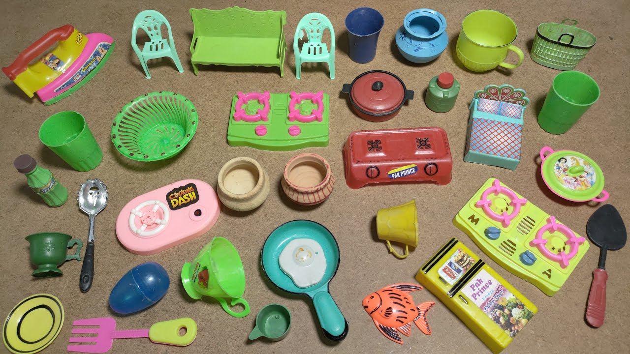 4 Minutes Satisfying with Unboxing Hello Kitty Sanrio Kitchen Set Toy ...
