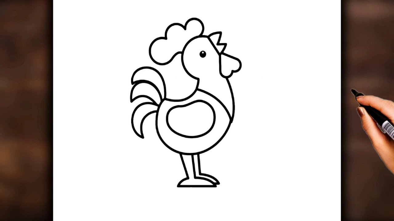 Come Disegnare Un Pollo Per Bambini