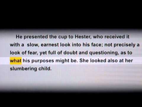 The Scarlet Letter Chapter 4 The Interview. Audio Book - YouTube