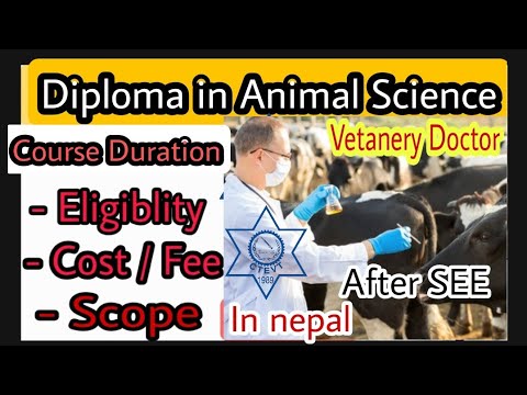 Diploma in animal science in nepal .ll vetnary Doctor ll Animal science ...